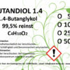 Butandiol 1.4 – 500 ml – 1000Liter